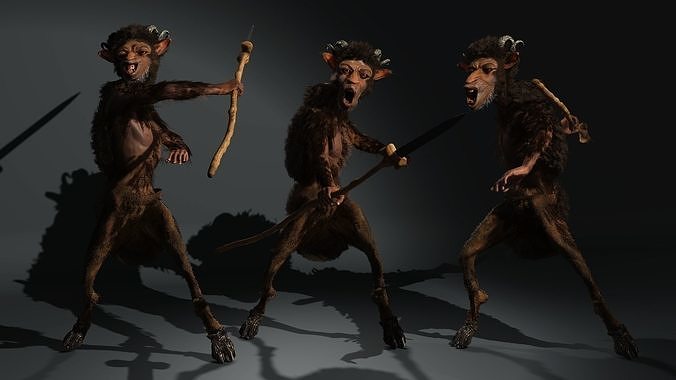 Warrior sheep High quality character full Rigged and Animated 3D model ...