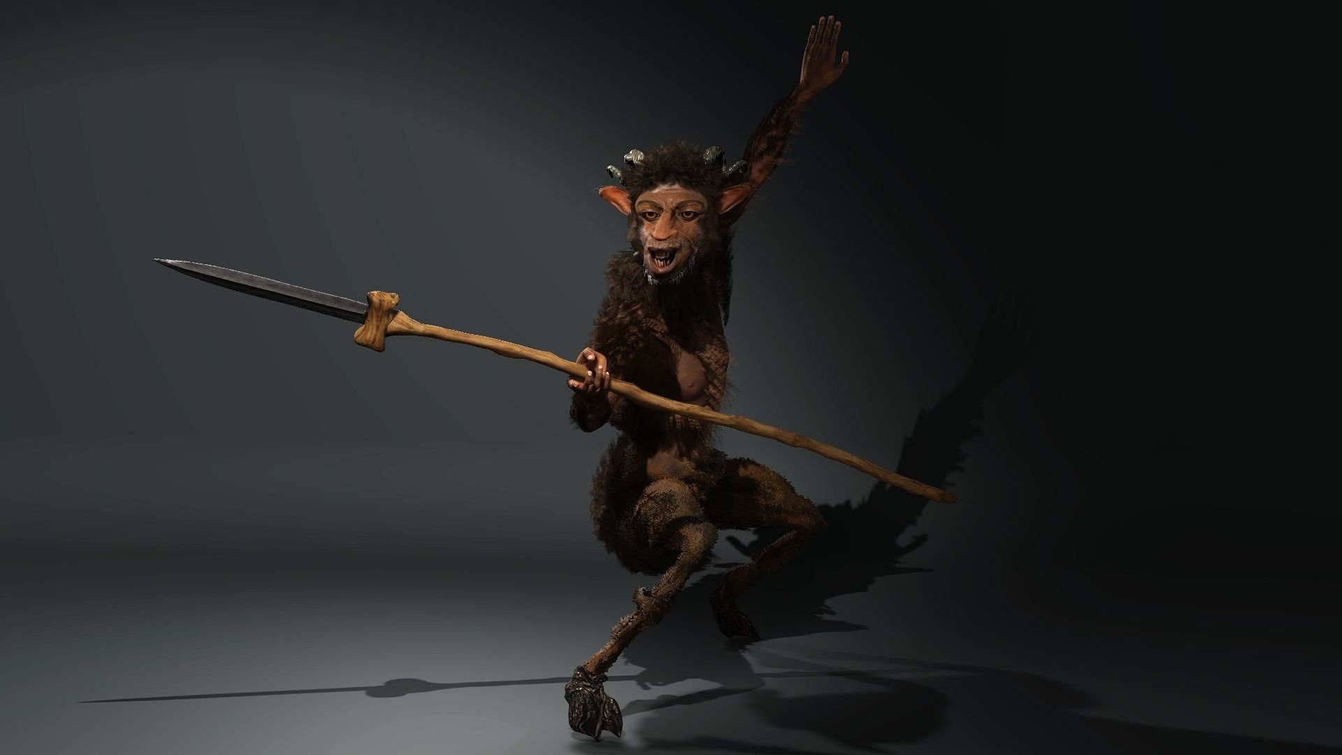 Warrior sheep High quality character full Rigged and Animated 3D model ...