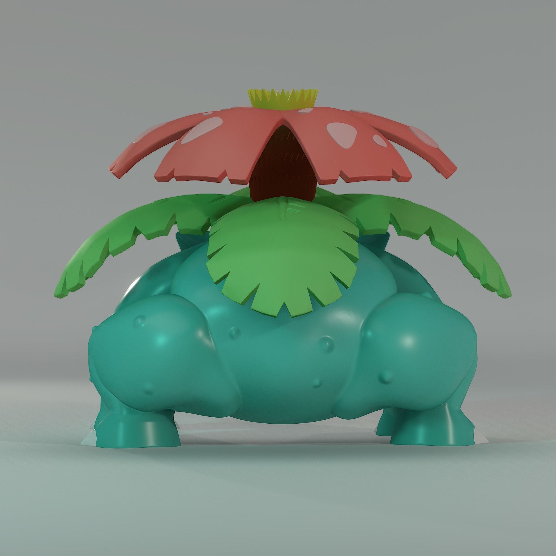 Venusaur 3D model 3D printable | CGTrader