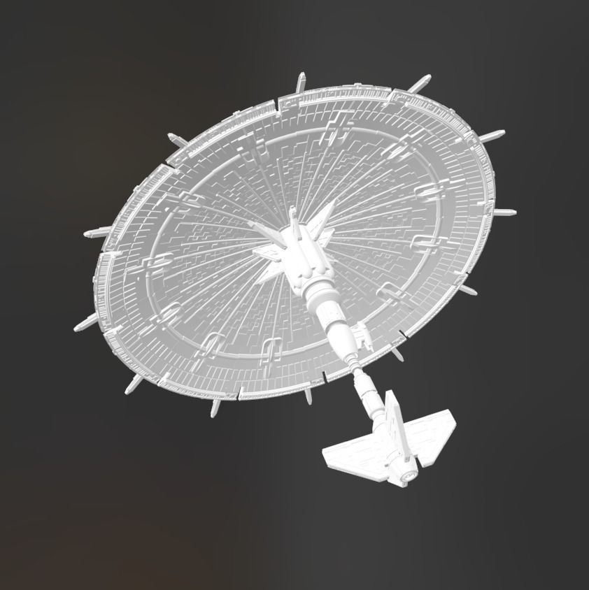 Shield Ship 3D model 3D printable | CGTrader