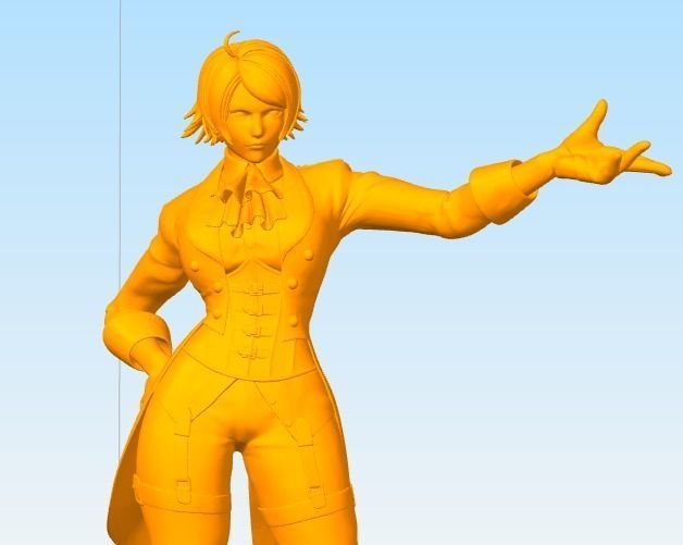 elisabeth king of fighters 3D model 3D printable | CGTrader