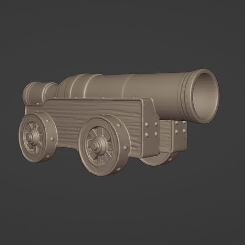 Late Medieval canon MONS MEG 3D model 3D printable | CGTrader
