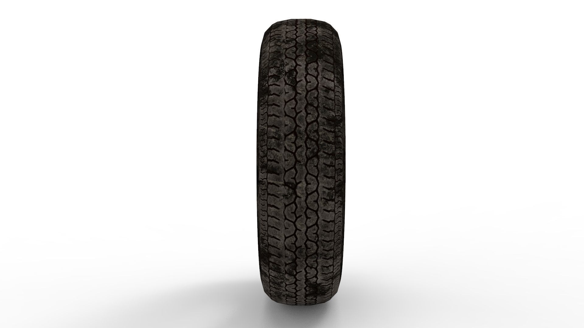 Old Tyre 3D model | CGTrader