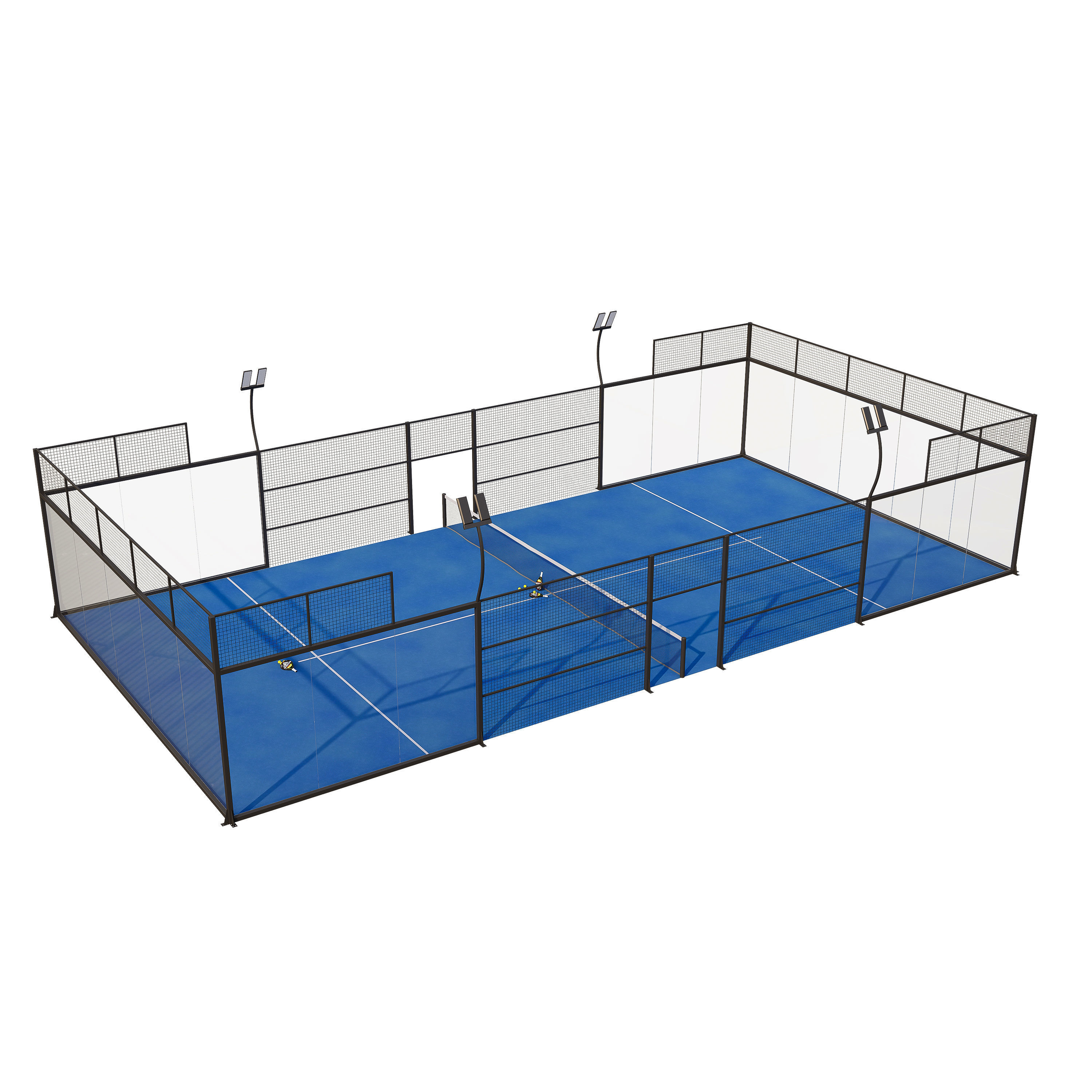 Padel 3D model | CGTrader