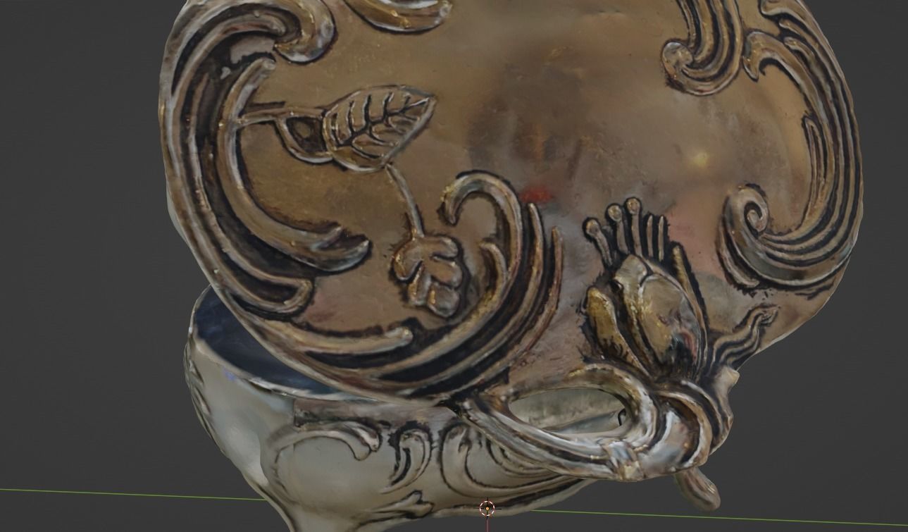 Silver Chest 3D model | CGTrader