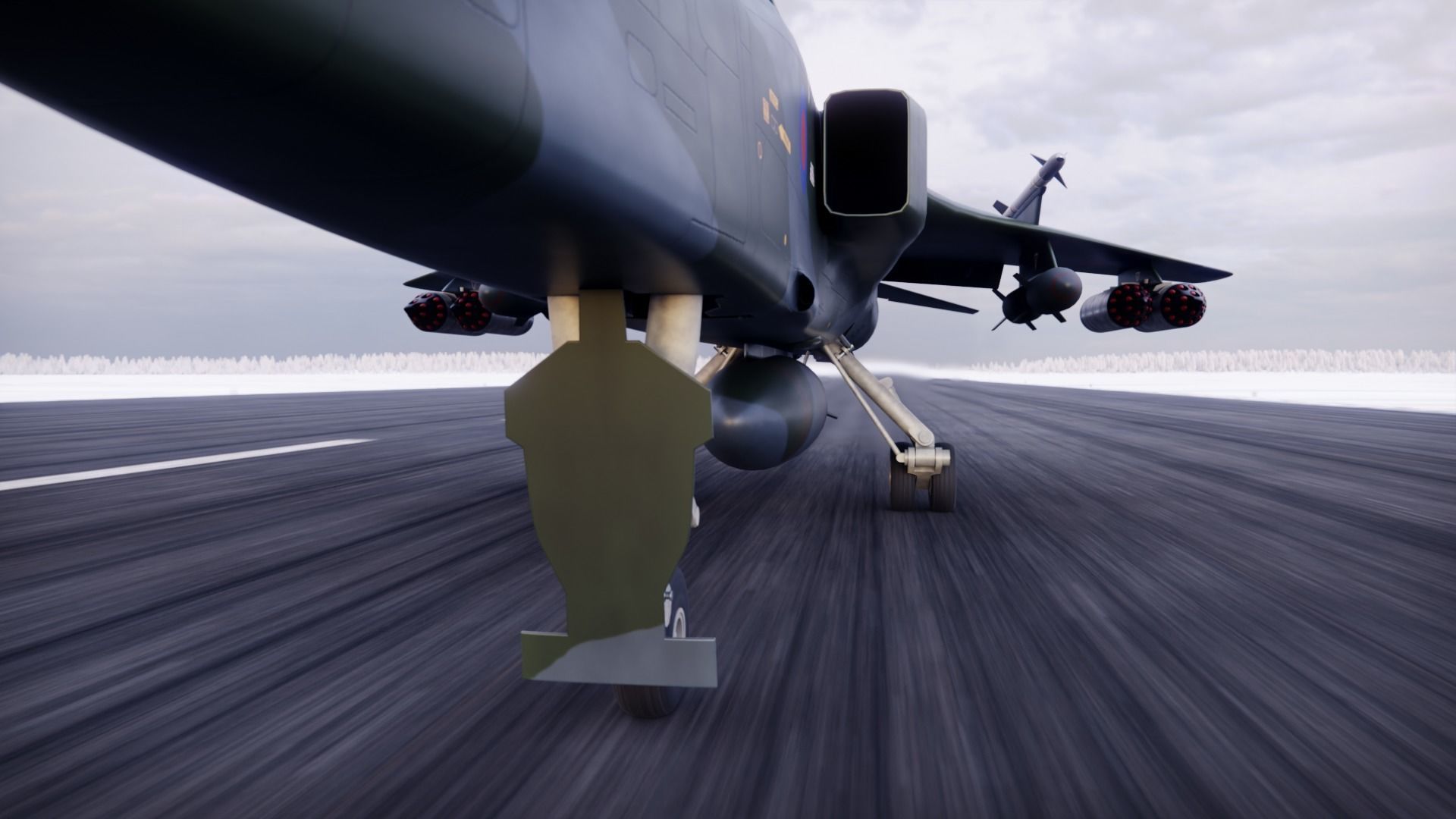 Sepecat Jaguar GR3 3D model 3D model rigged | CGTrader