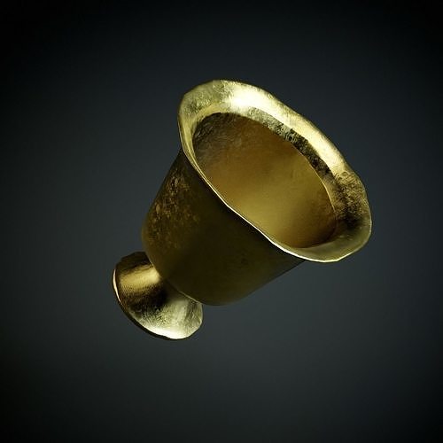 3D model PBR Old Chalice Low VR / AR / low-poly | CGTrader