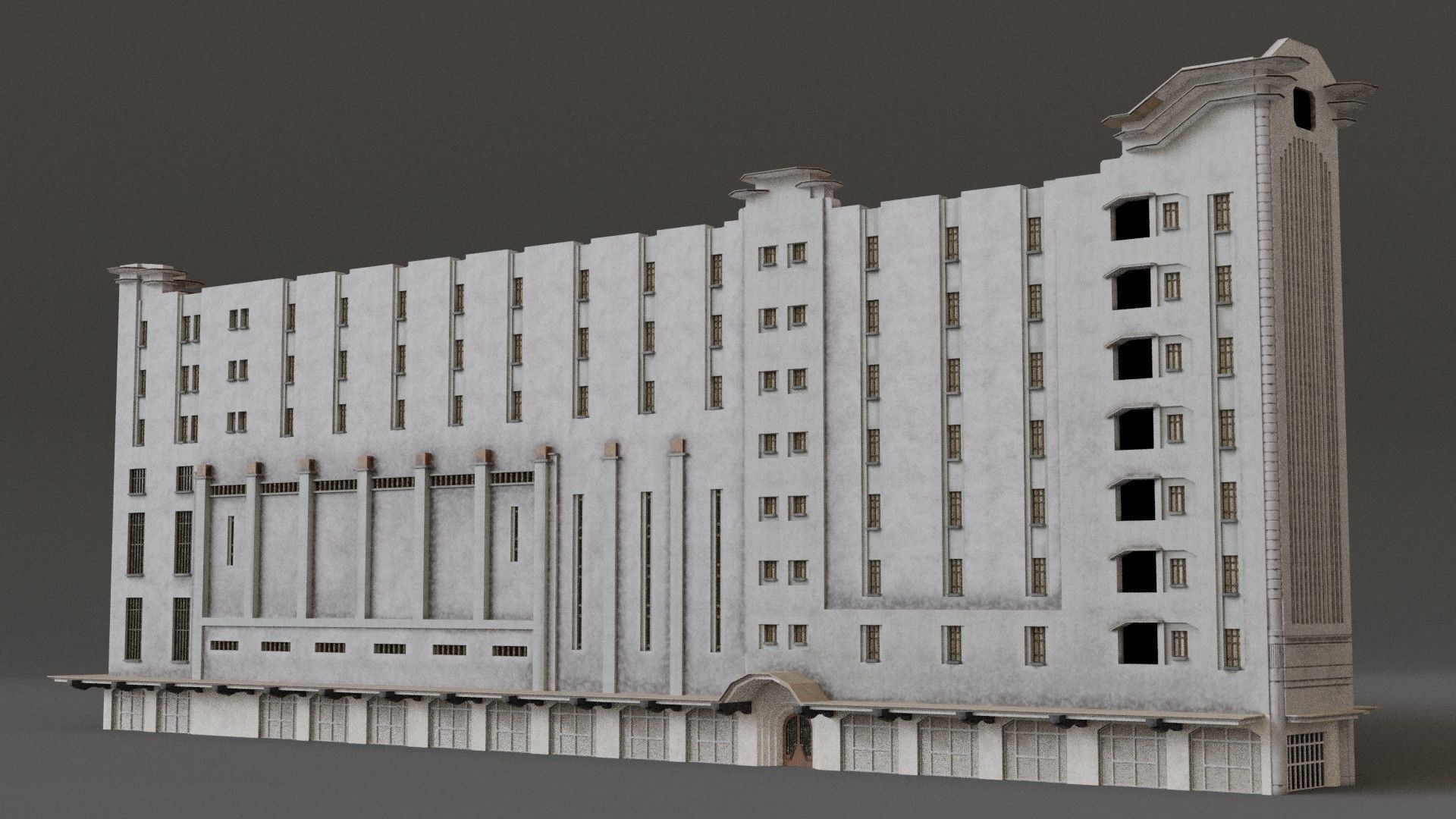 Edificio Ermita CDMX 3D model | CGTrader