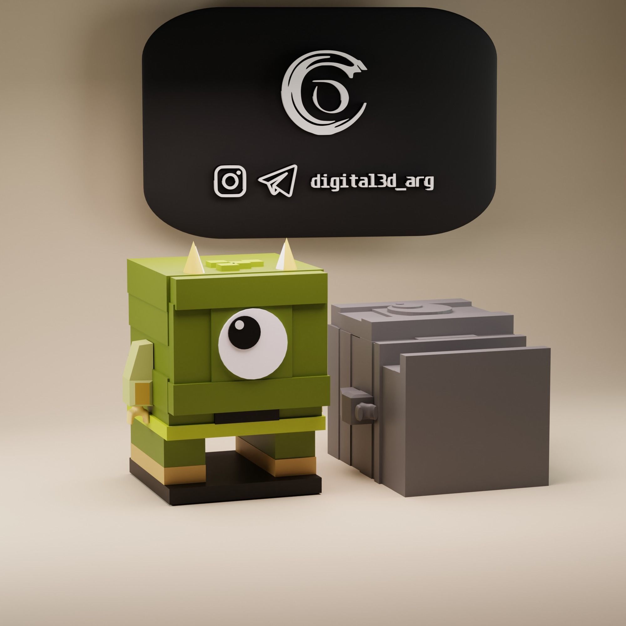 MIKE WAZOWSKI BRICKHEADZ 3D model 3D printable | CGTrader