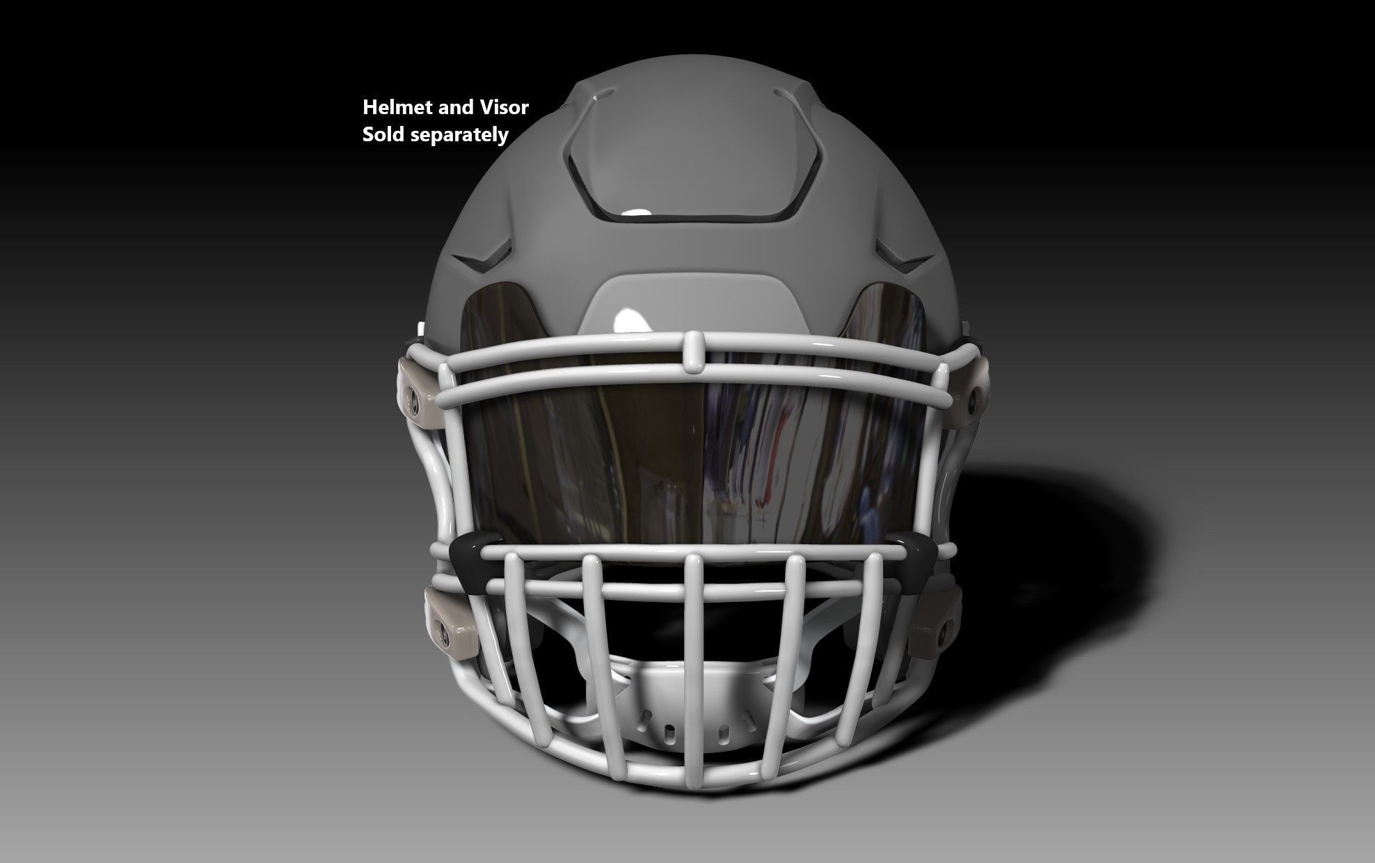 Facemask pack 2 for Riddell SPEEDFLEX helmet 3D print model 3D model 3D ...