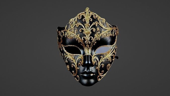 3D model Cosplay Mask VR / AR / low-poly | CGTrader