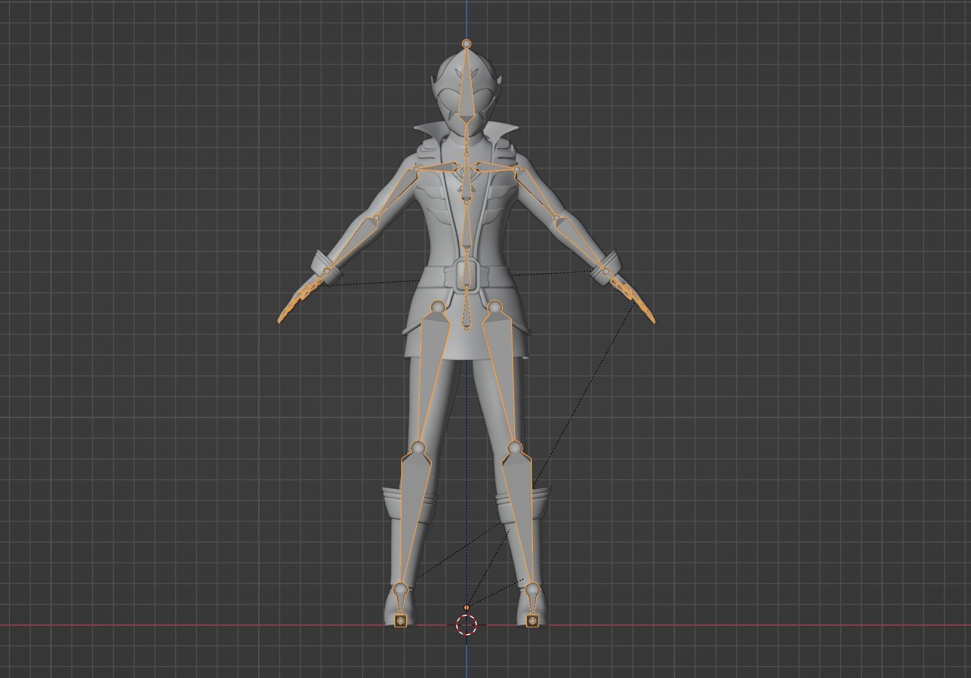 Pink Pirate Ranger - Power Rangers Pirates 3D model rigged | CGTrader