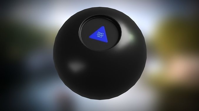 3D model Magic 8 Ball VR / AR / low-poly | CGTrader