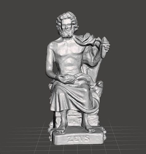 ZEUS RESIN STATUE 90s FIGURE MODEL ART GREEK MYTHOLOGY 3D model 3D ...