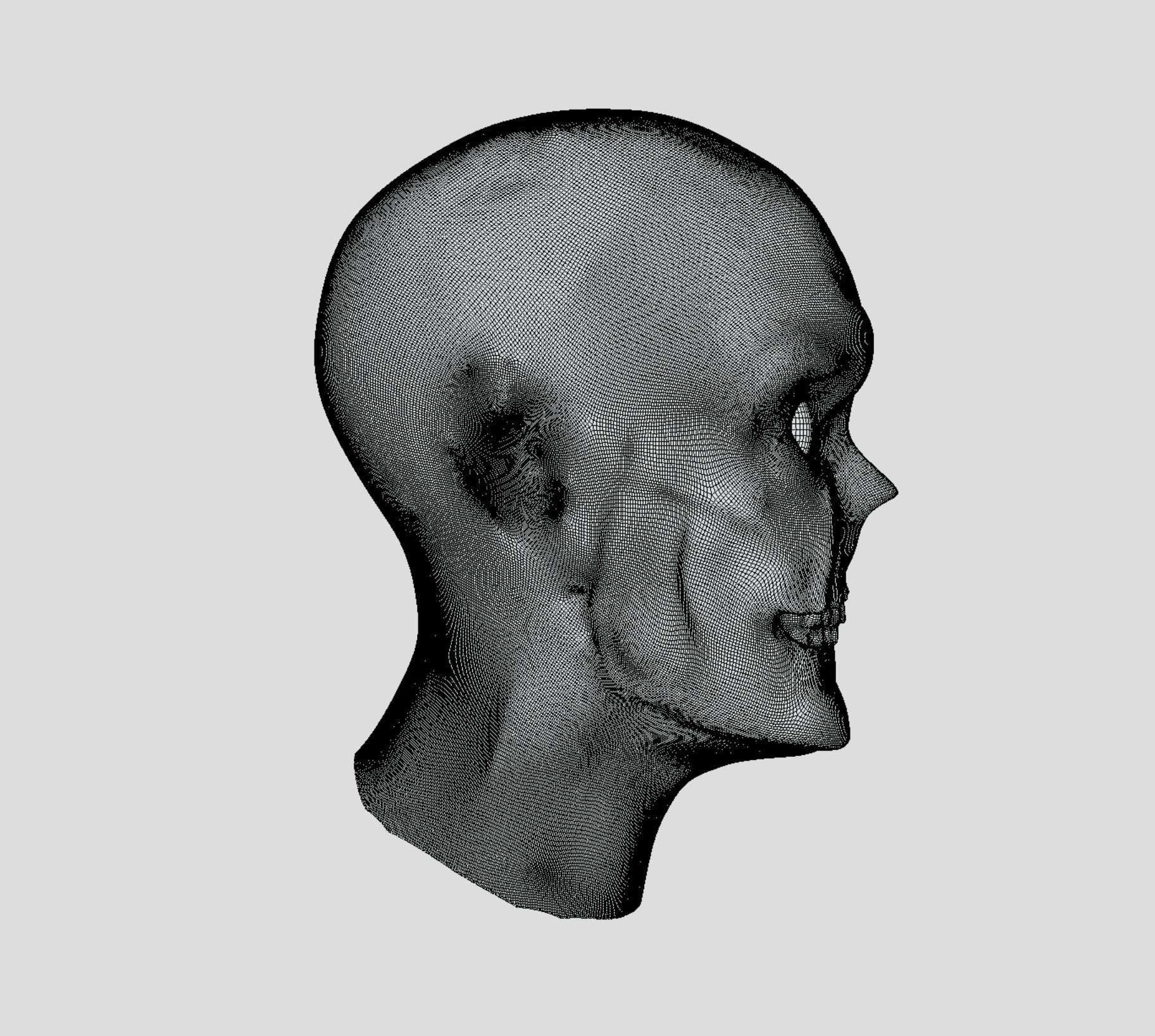 Skull Mask - UV Unwrapped - Texture 3D model | CGTrader