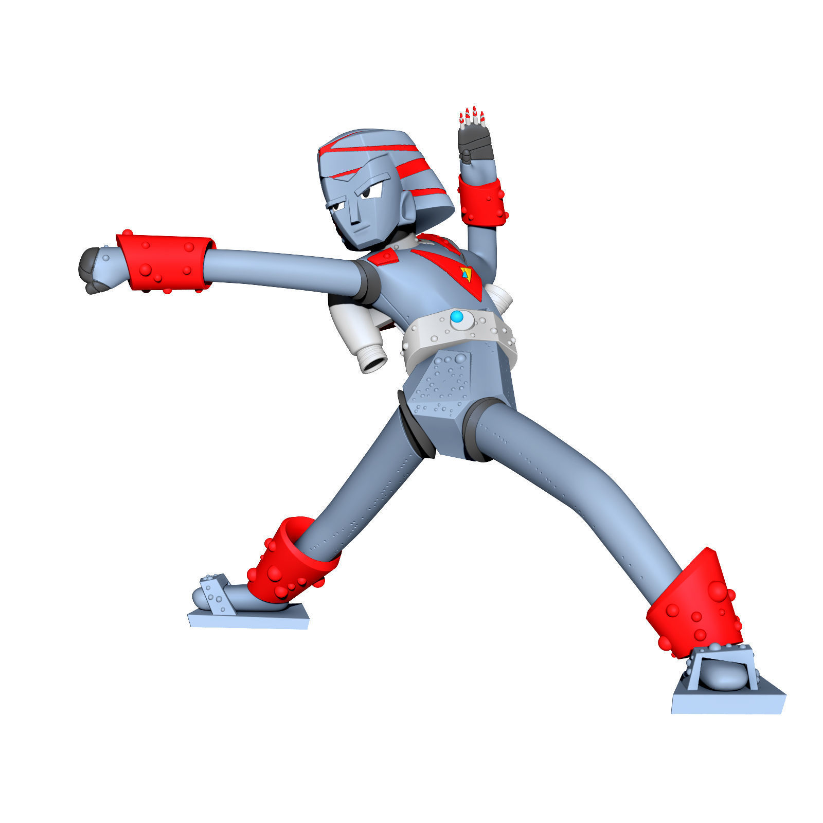 Chibi Giant robo 3D model 3D printable | CGTrader