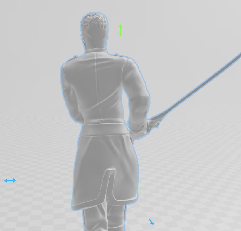 Sunlit man Stormlight Archive inspired figure 3D model 3D printable ...