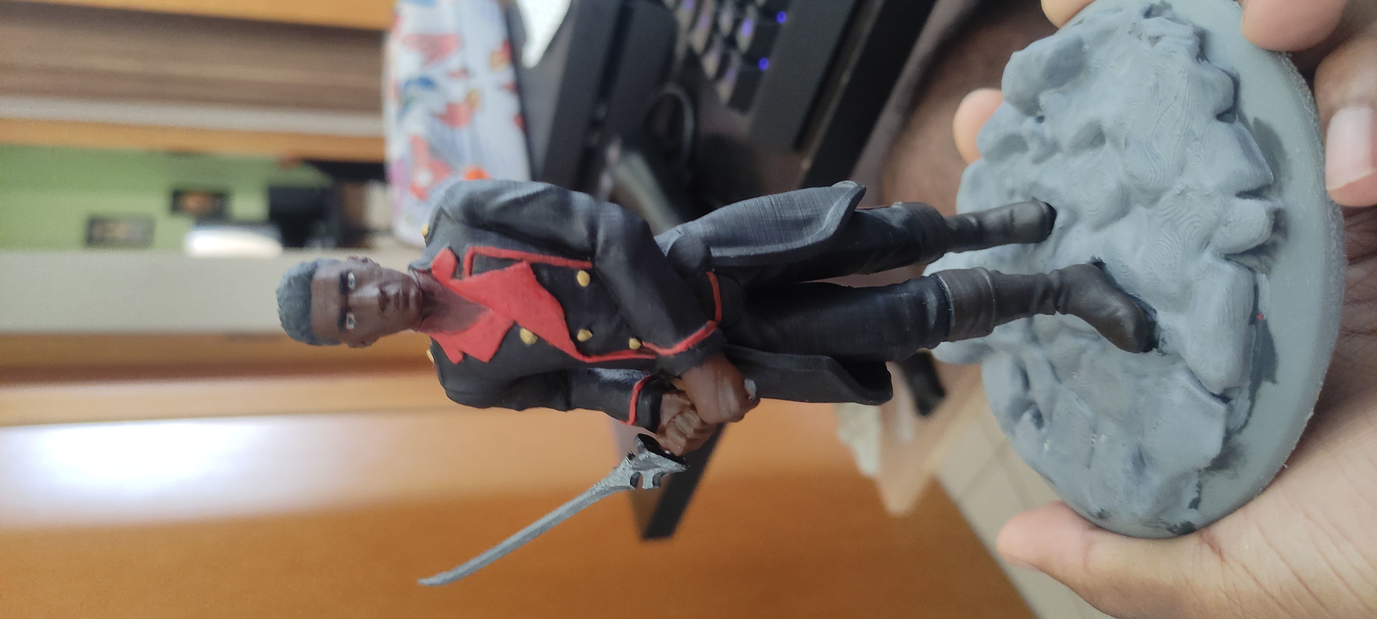 Sunlit man Stormlight Archive inspired figure 3D model 3D printable ...