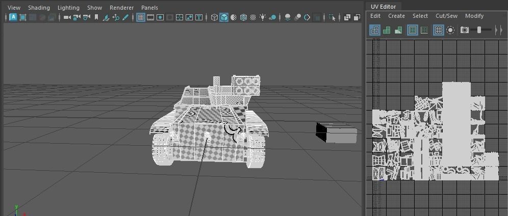 3D model sdkfz301 Borgward IV panzerjager Wanze Tank destroyer VR / AR ...