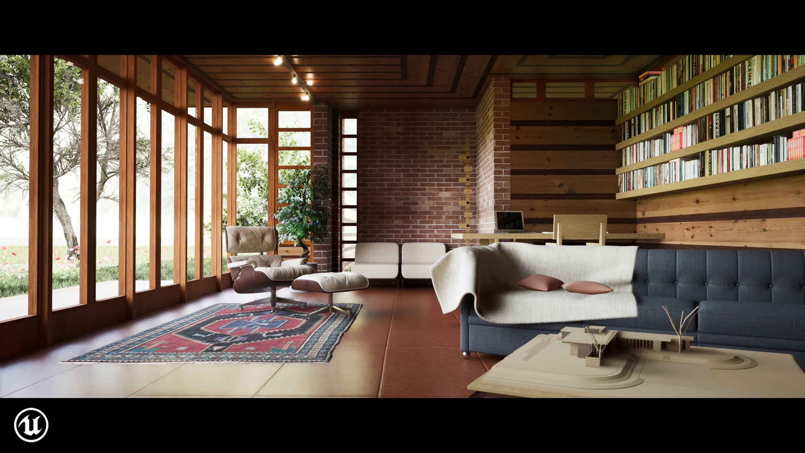 Jacobs House - Wright - the First Usonian Home 3D model | CGTrader