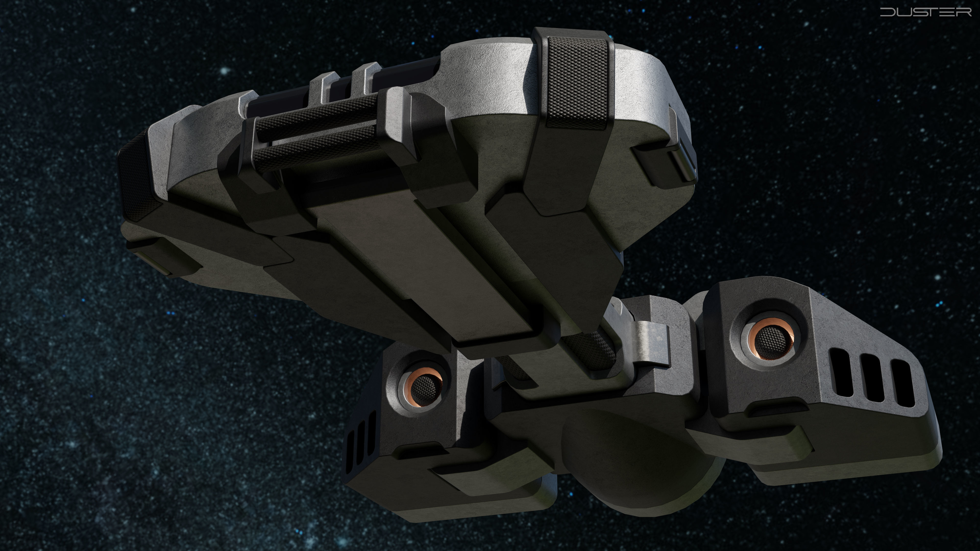 3D model Sci-Fi Scout Spaceship VR / AR / low-poly | CGTrader