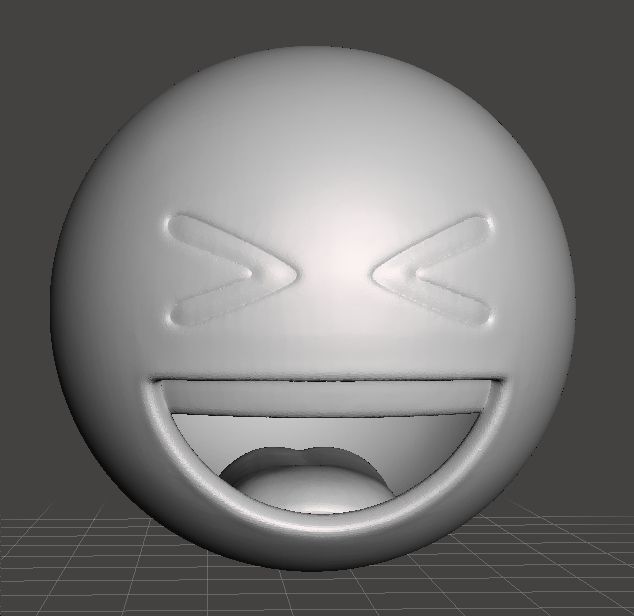 EMOJI SMILING FIGURE MODEL FOR 3D PRINTING 3D model 3D printable | CGTrader