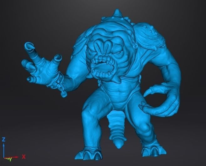 RANCOR MINIATURE MODELS SET FOR SCIFI OR FANTASY GAMES LEGION 3D model ...