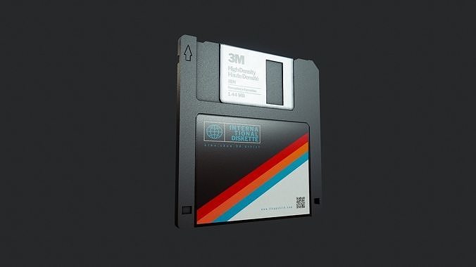 3D model Floppy Disk - Tutorial Included VR / AR / low-poly | CGTrader