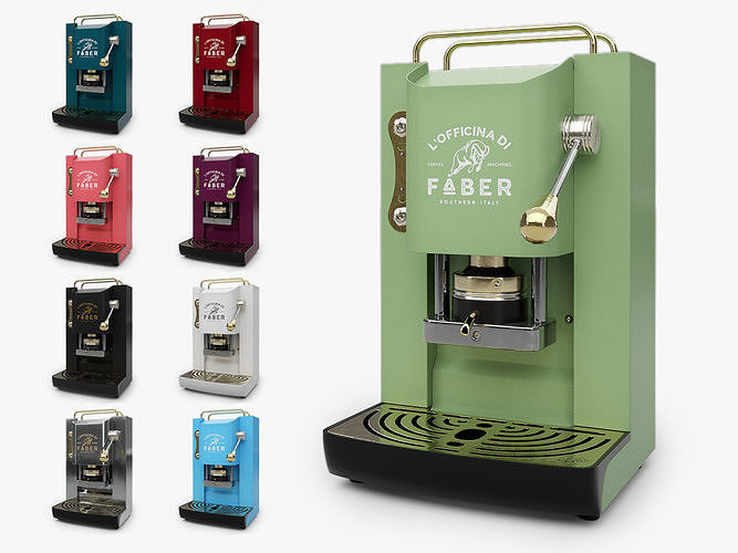 Pro Deluxe Coffee Maker by Faber Italia 3D model | CGTrader