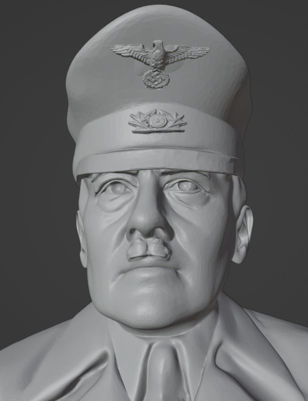 Adolf Hitler 3D model 3D printable | CGTrader