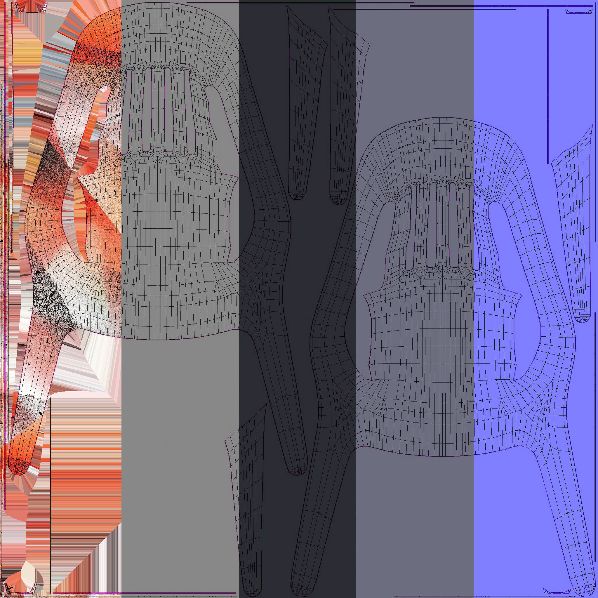 3D model Plastik chair v2 VR / AR / low-poly | CGTrader