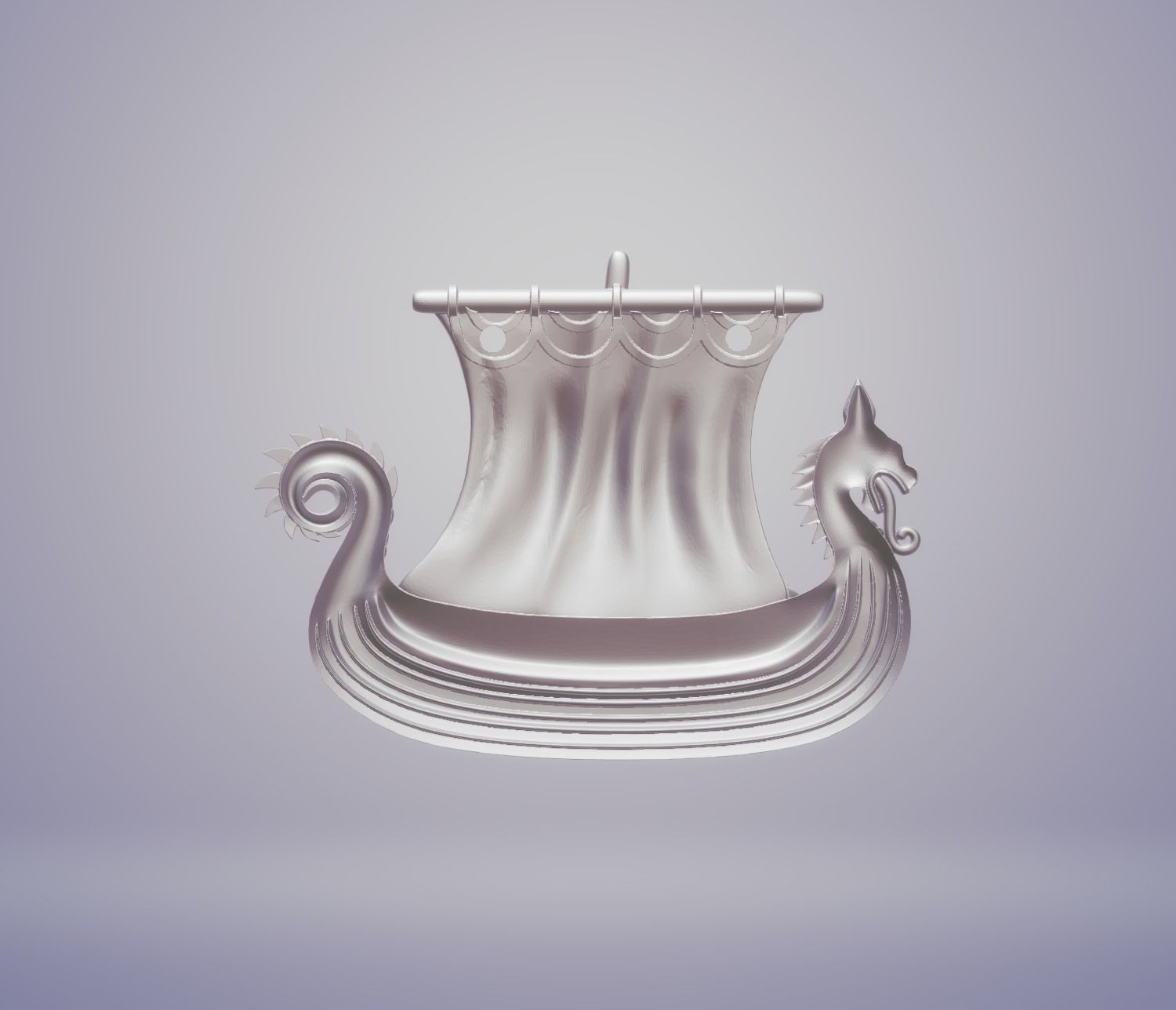 Viking pendant-Drakkar- CAD design-3D model STL- viking jewerly 3D ...