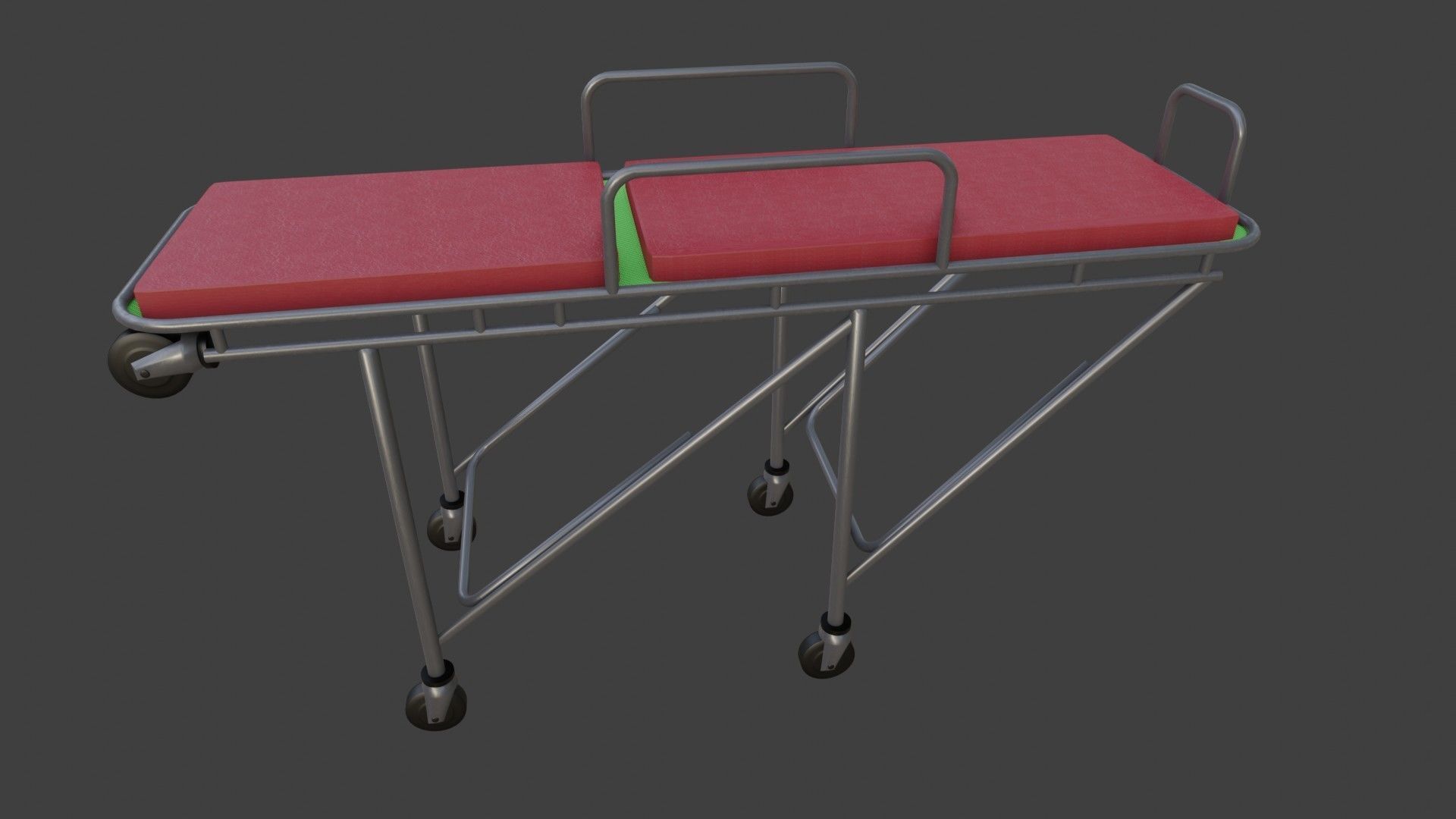 Medical Stretcher 3D model | CGTrader
