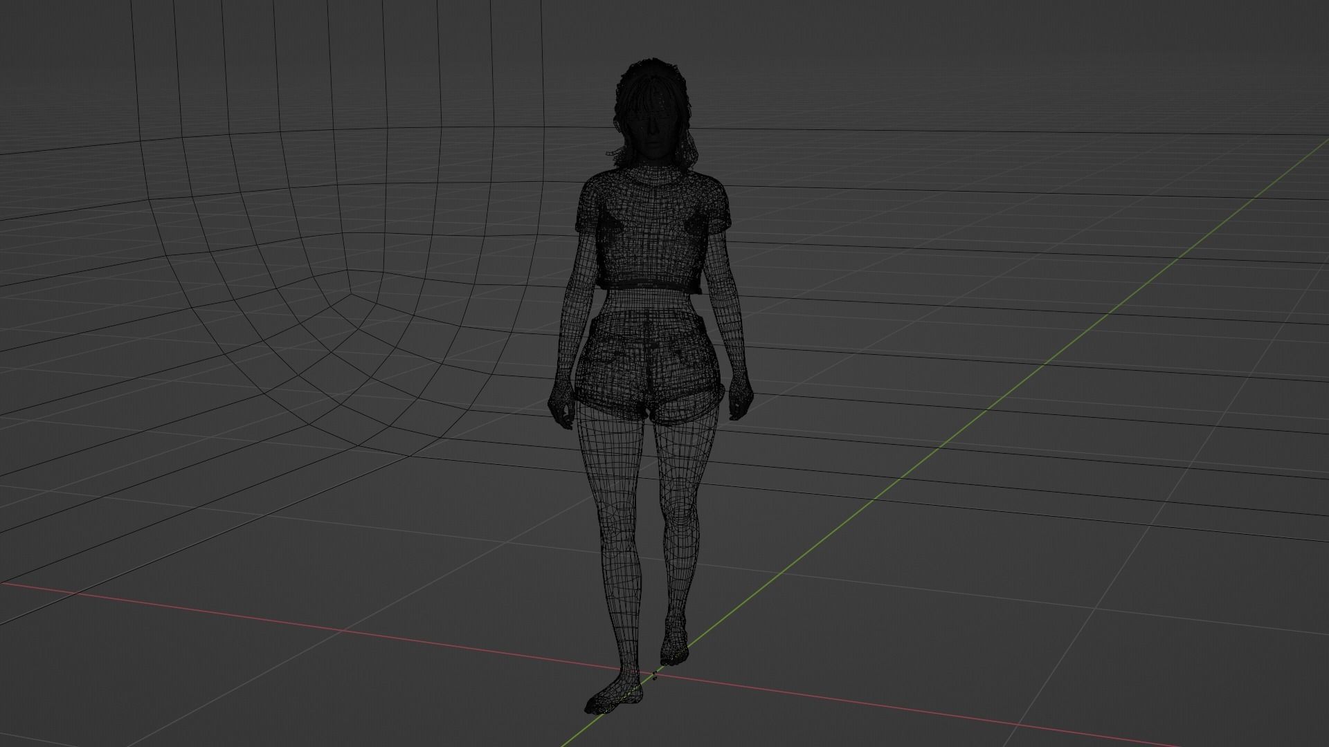After 35 days - Realistic Women 3d model 3D model rigged | CGTrader