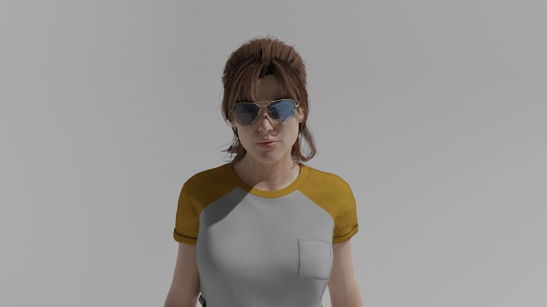 After 35 days - Realistic Women 3d model 3D model rigged | CGTrader