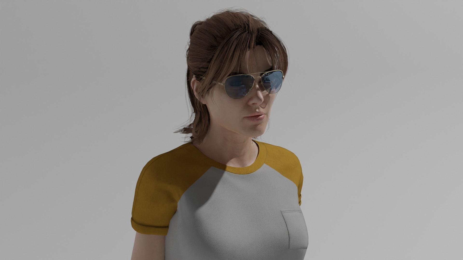 After 35 days - Realistic Women 3d model 3D model rigged | CGTrader