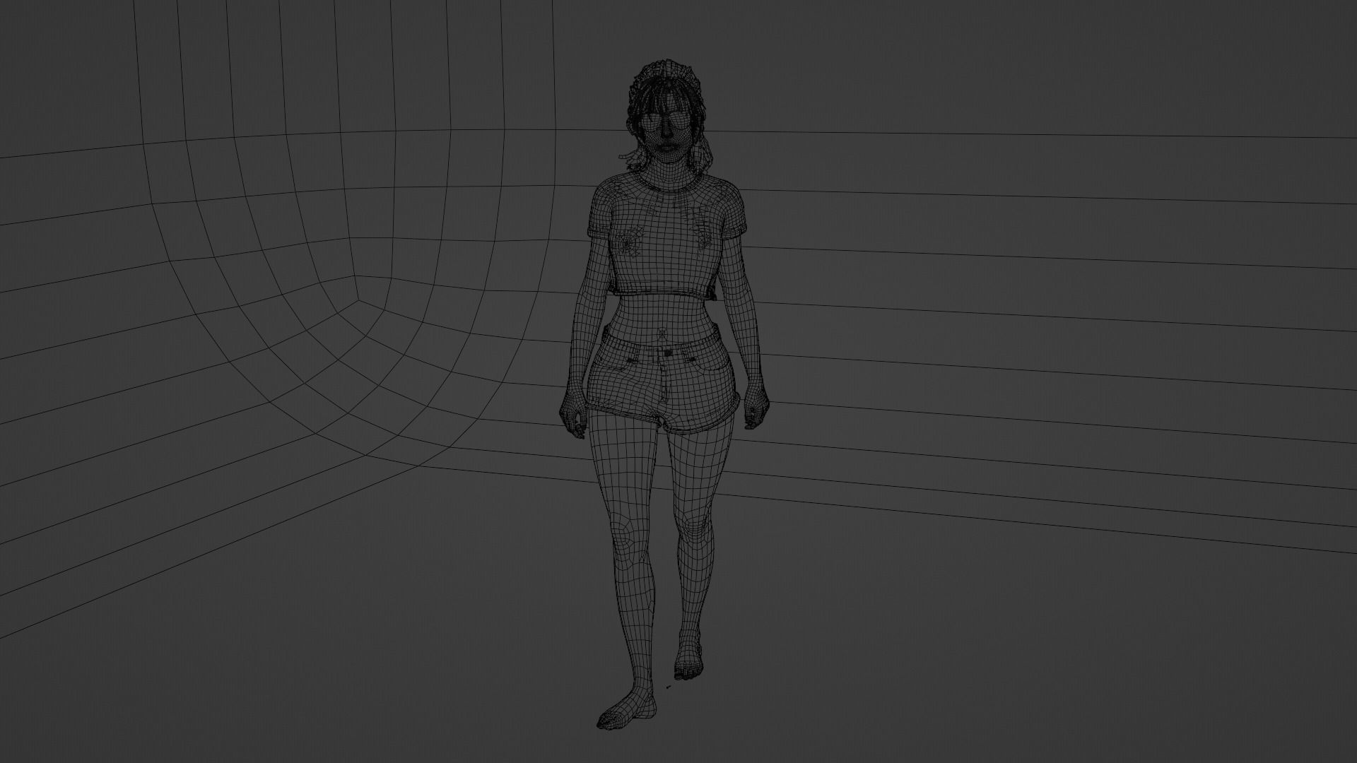 After 35 days - Realistic Women 3d model 3D model rigged | CGTrader