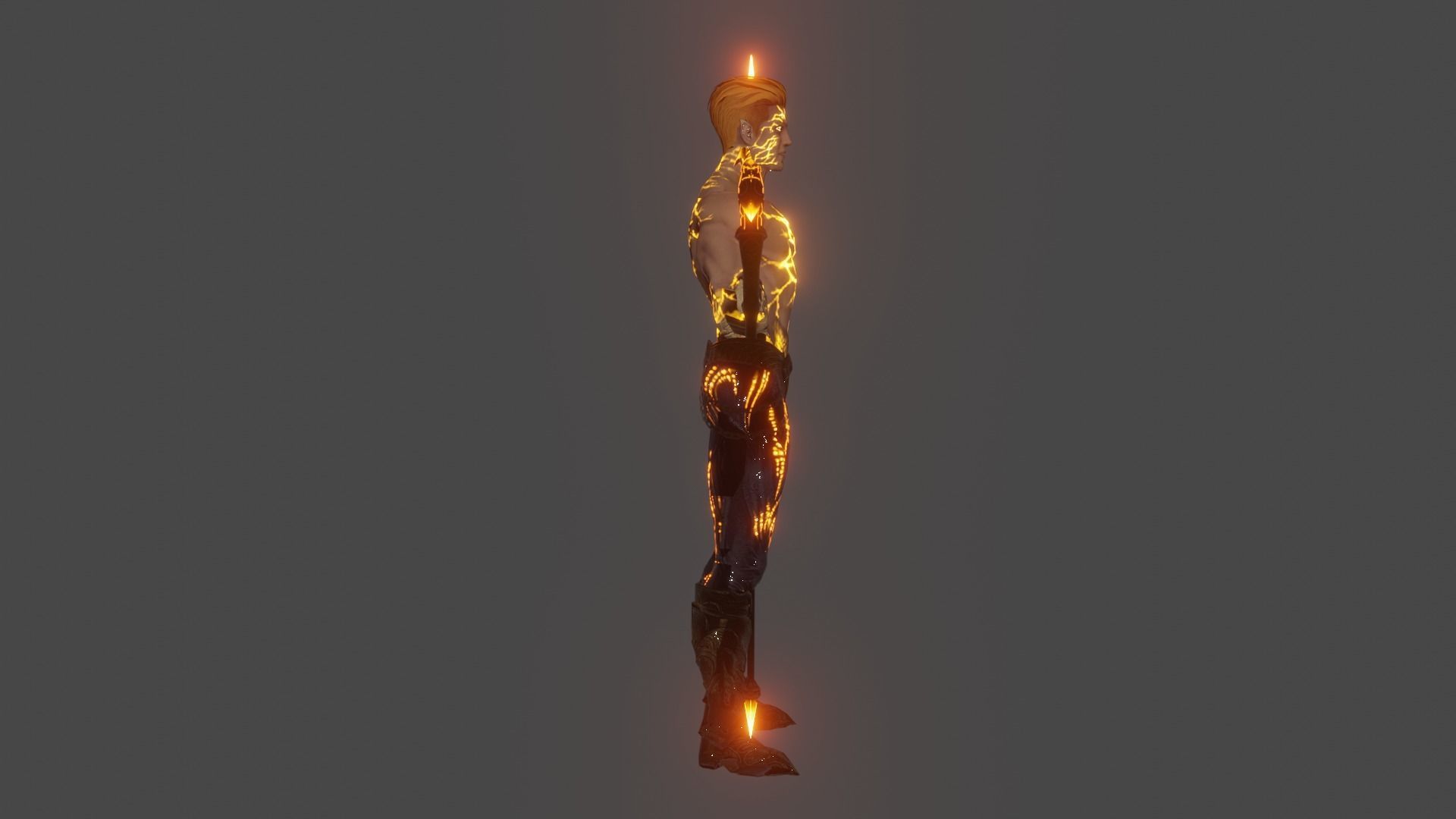 3D model Daimon Hellstrom VR / AR / low-poly | CGTrader