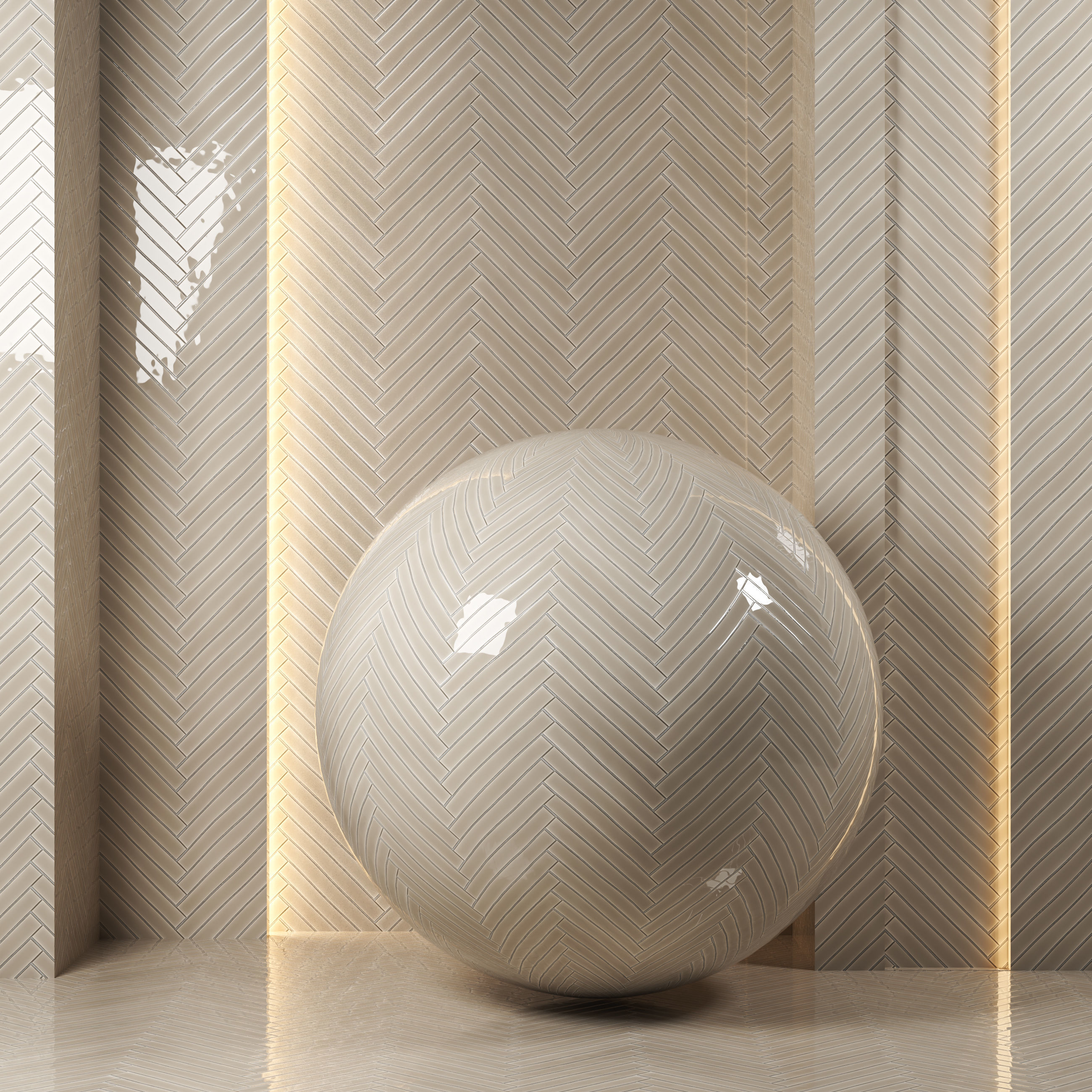 5 in 1 4k Carolina Polished Ceramic Tiles - seamless - pbr Texture ...