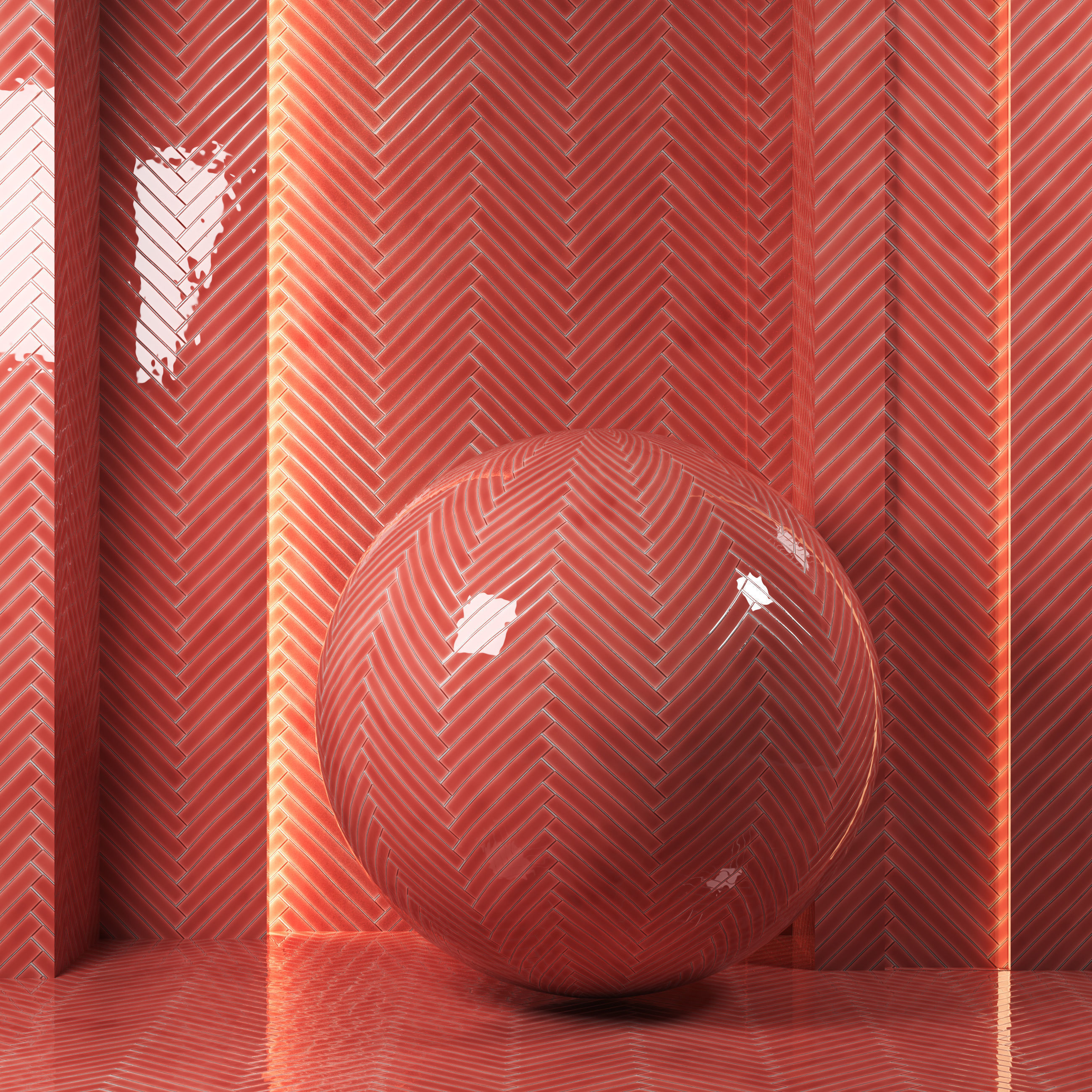 5 in 1 4k Carolina Polished Ceramic Tiles - seamless - pbr Texture ...