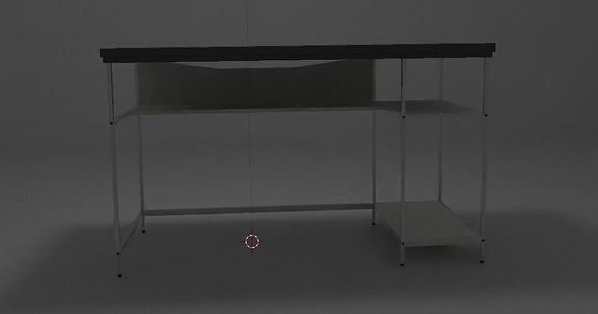 Simple metal table free 3D model | CGTrader