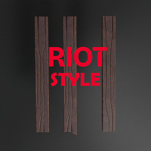 3D model Riot style wooden planks VR / AR / low-poly | CGTrader