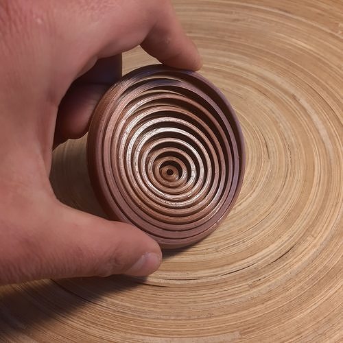 Chameleon Zen Toy free 3D model 3D printable | CGTrader