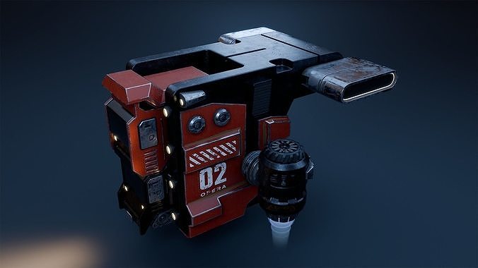 Basic human spaceship 3D model | CGTrader