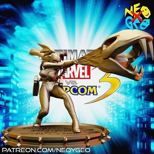 MORRIGAN - MARVEL VS CAPCOM 3 3D model 3D printable | CGTrader