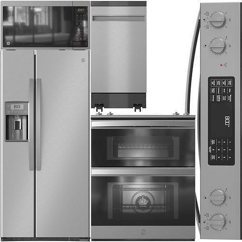 GE Appliance Collection 08 3D model | CGTrader