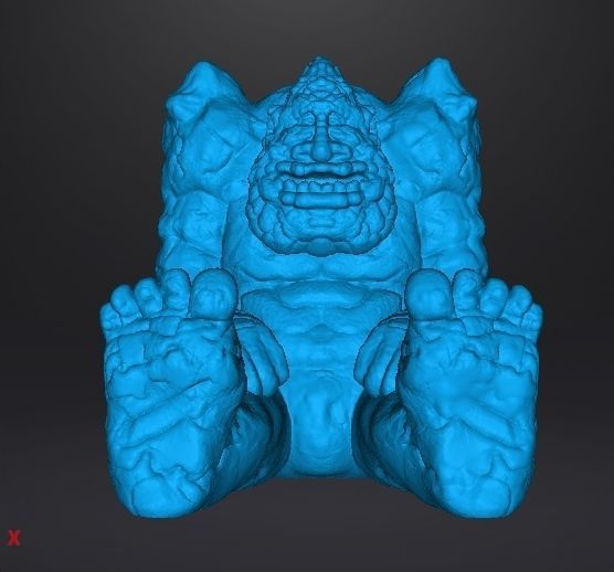 NEVERENDING STORY ROCK BITER PYORNKRACHZARK FIGURE MODEL DND 3D model ...