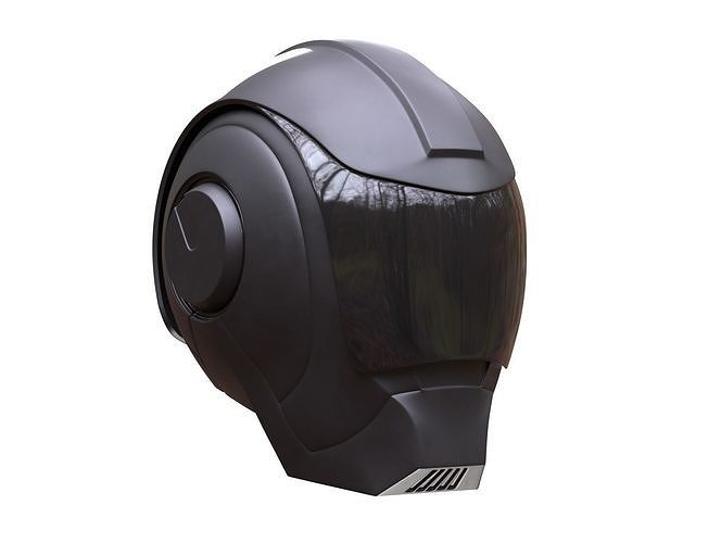 3D model Ski Fi Helmet VR / AR / low-poly | CGTrader