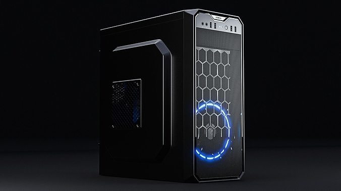 Gaming PC - YEYIAN Case 3D model | CGTrader