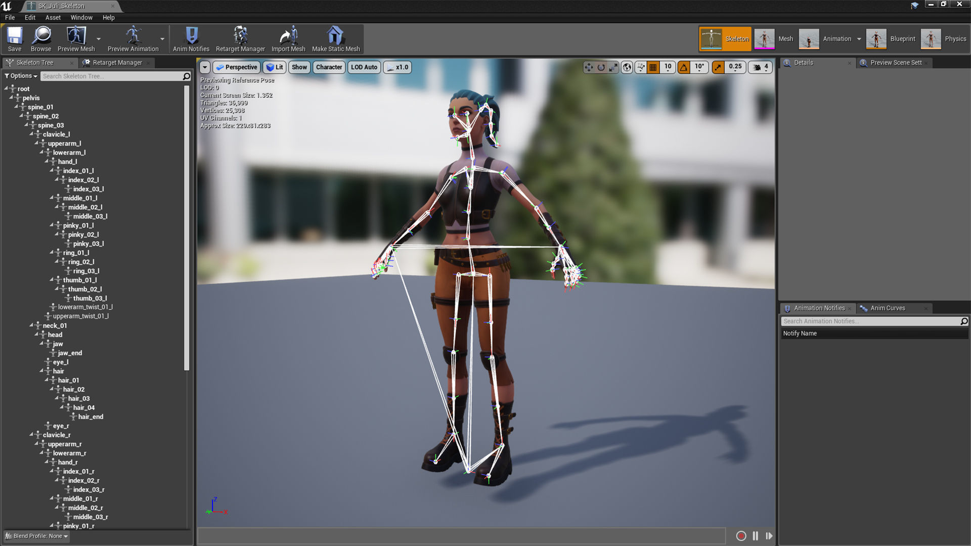 3D model Juli 3D Character VR / AR / low-poly | CGTrader